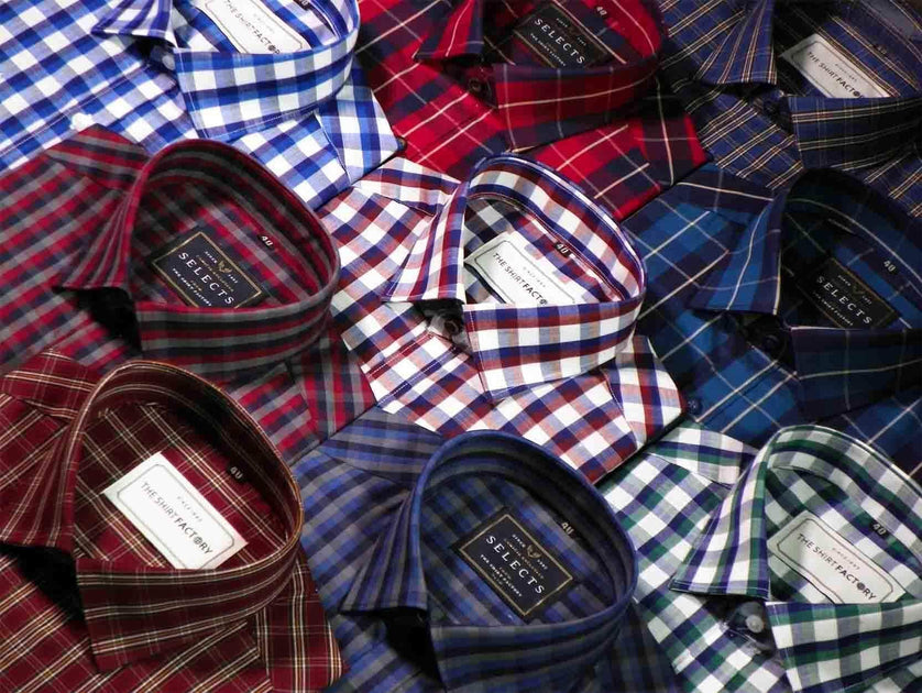 " 100% pure Cotton Shirts For Men | The Shirt Factory"